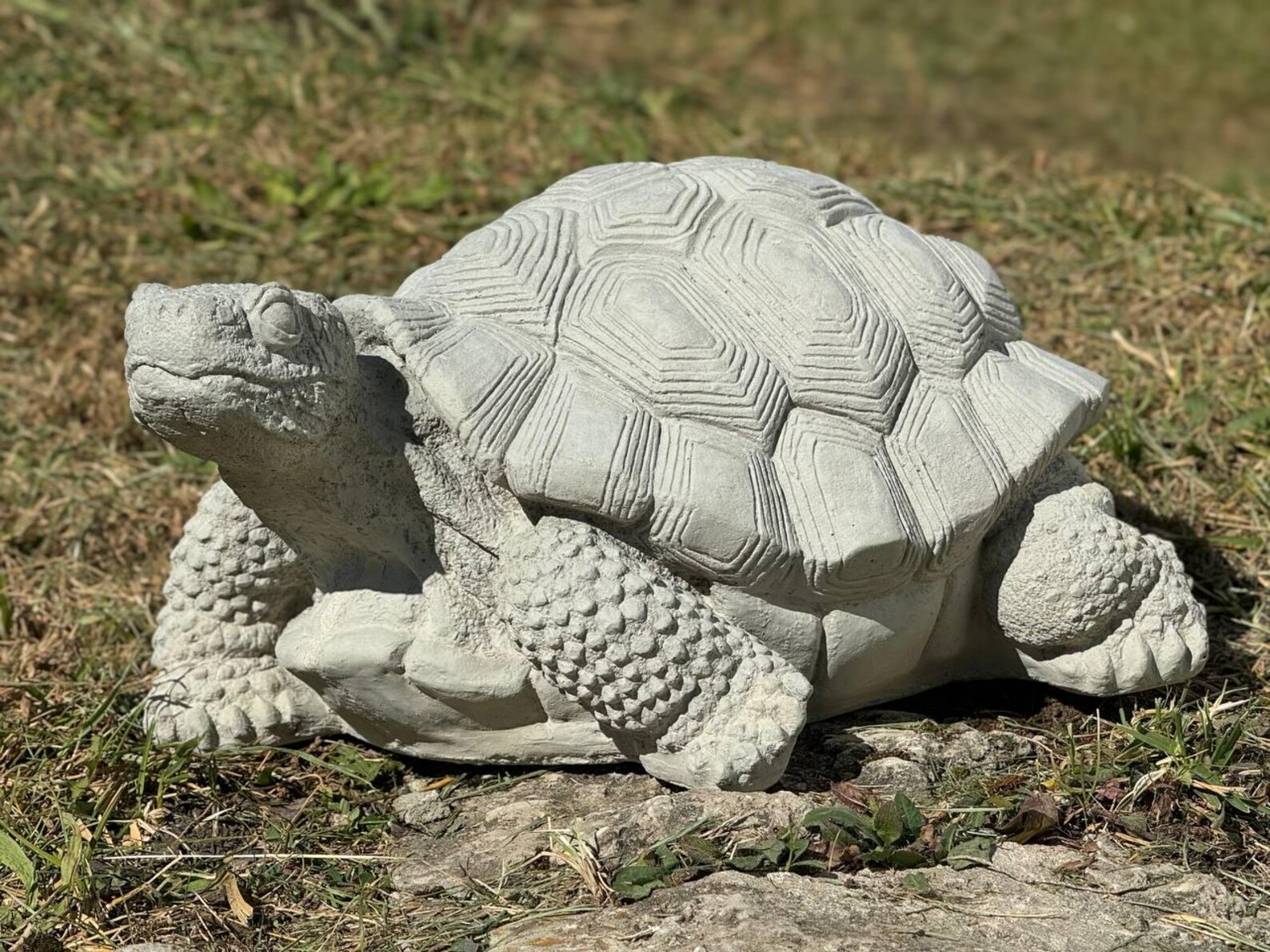 Turtle Garden Statue 9 In, Outdoor Animals Sculpture, Yard Tortoise ...