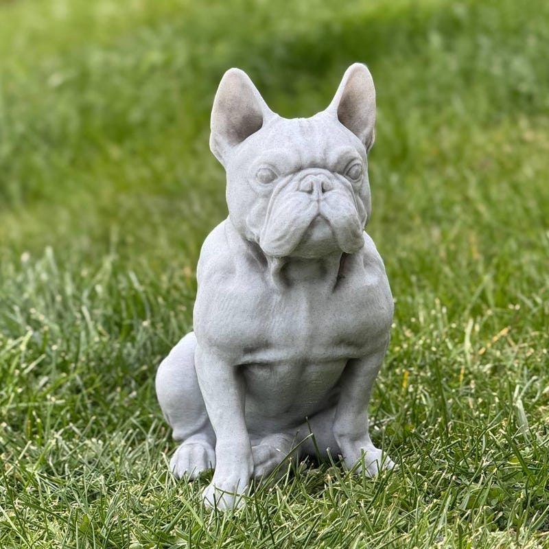 French Bulldog Sculpture - Etsy