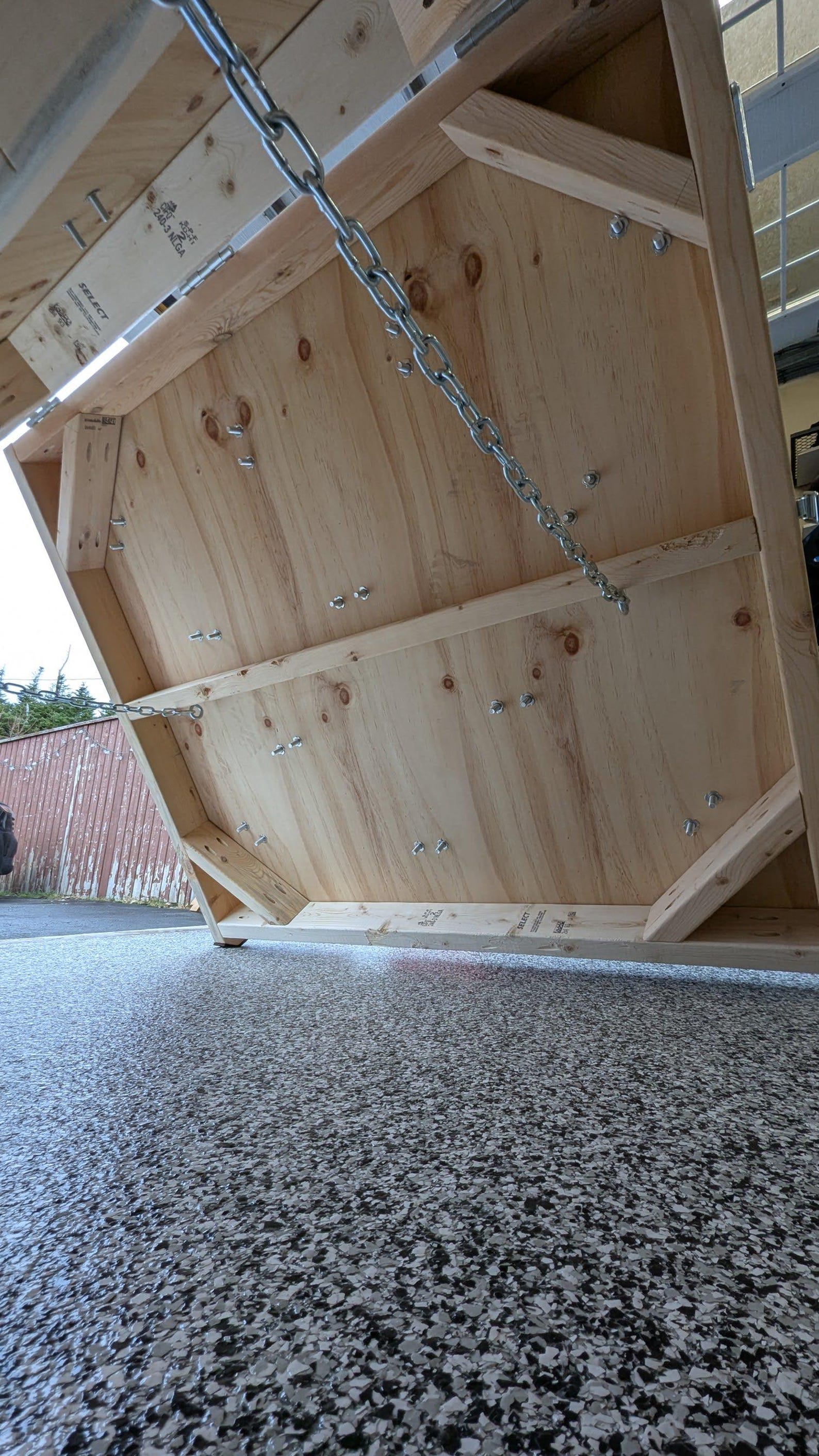 Foldable 8'x4' Kids Climbing Wall Plans - Etsy