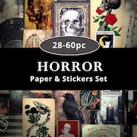Haunted Asylum Ephemera Junk Journal Kit, Vintage Hospital Patients ...