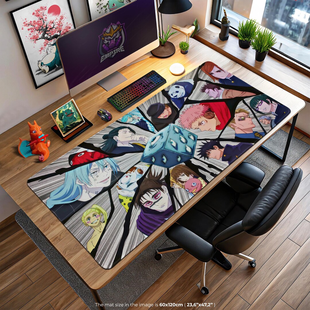 Jujutsu Kaisen Desk Mat, Anime Mouse Pad, Yuji Itadori Gaming Pad ...