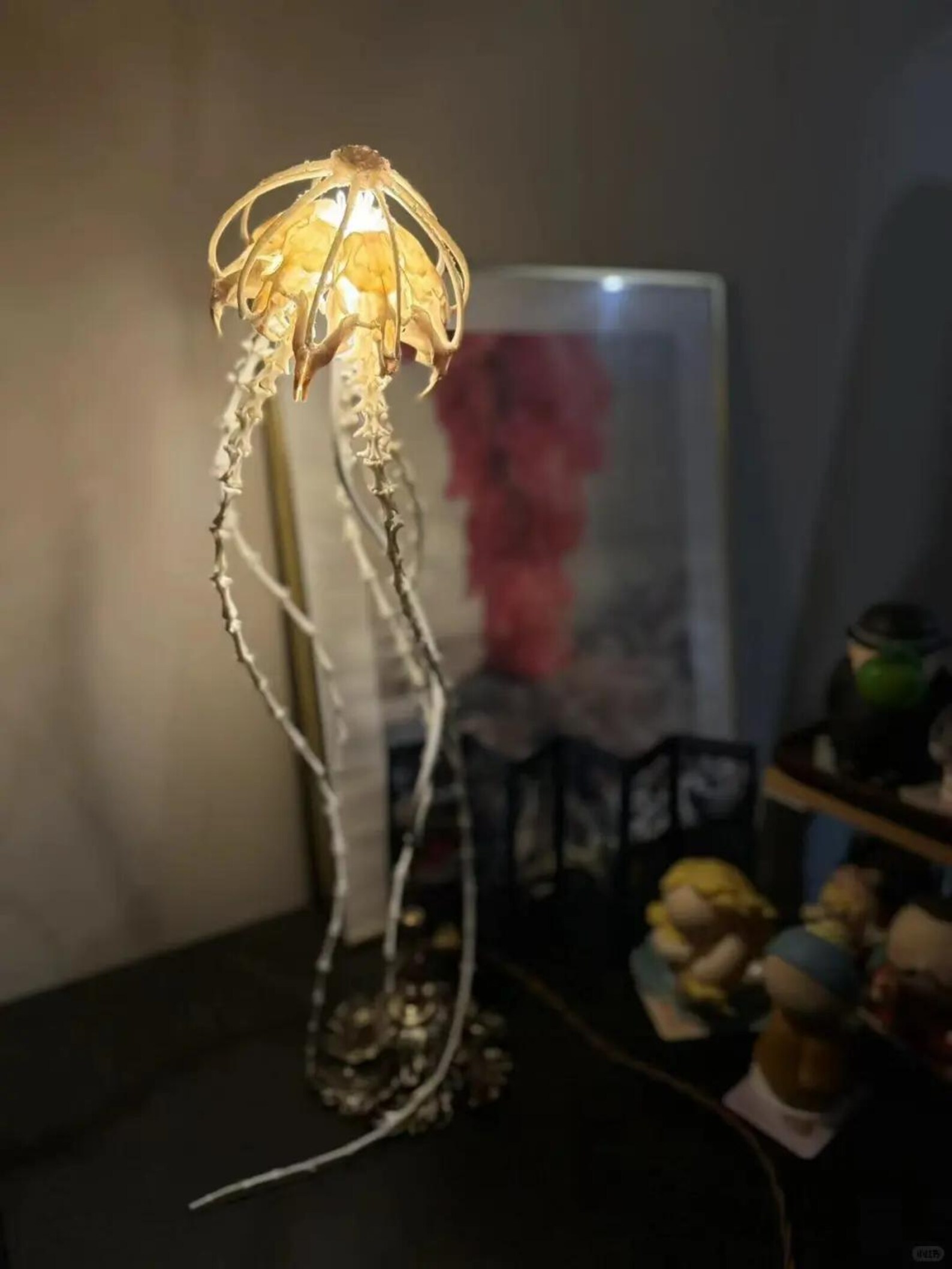 Handcrafted Jellyfish Lamp Made From Real Ethically Sourced Animal ...