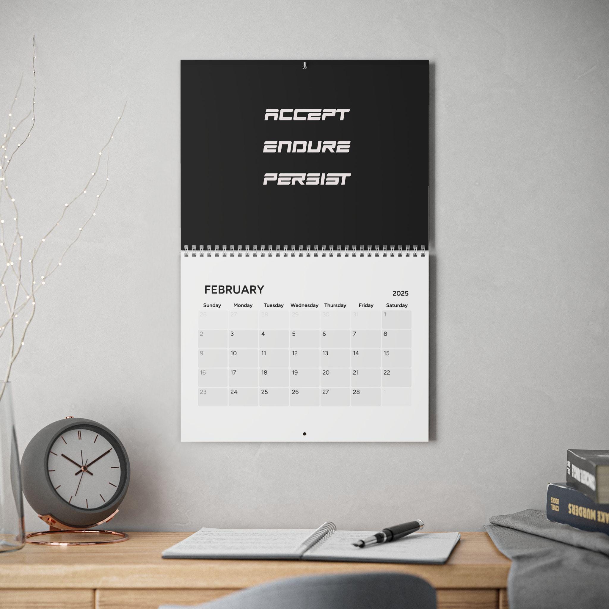 The 2025 Virtue Calendar: Create Your Year - Etsy