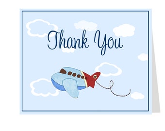 Airplane Thank You | Etsy