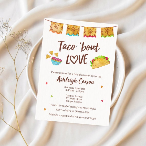Salsa Wedding Invitation