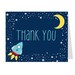 Rocket Ship Thank You Cards, Baby Shower, Boys, Outer Space, Spaceship ...
