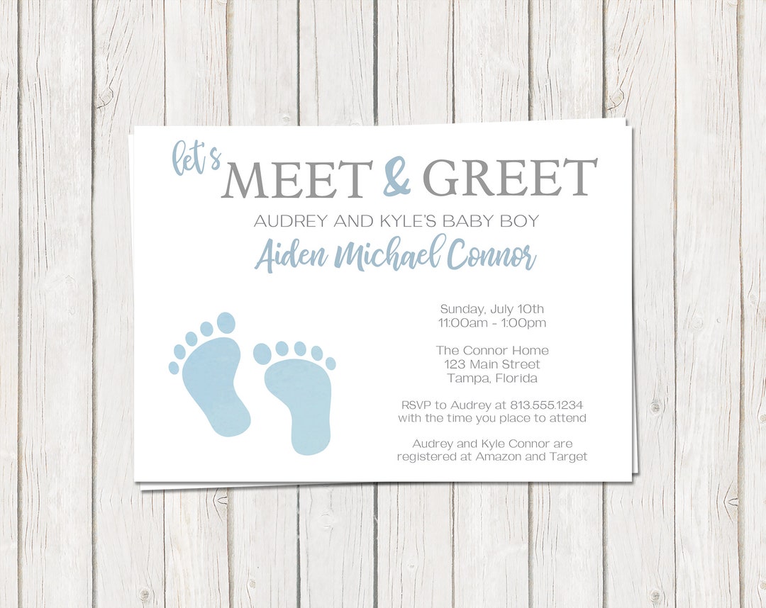 Meet And Greet Baby Ideas