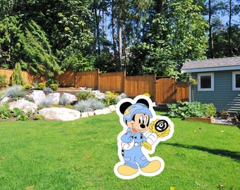 Mickey Minnie Blue Roadster Racer PNG, Racing Party Mickey Digital ...