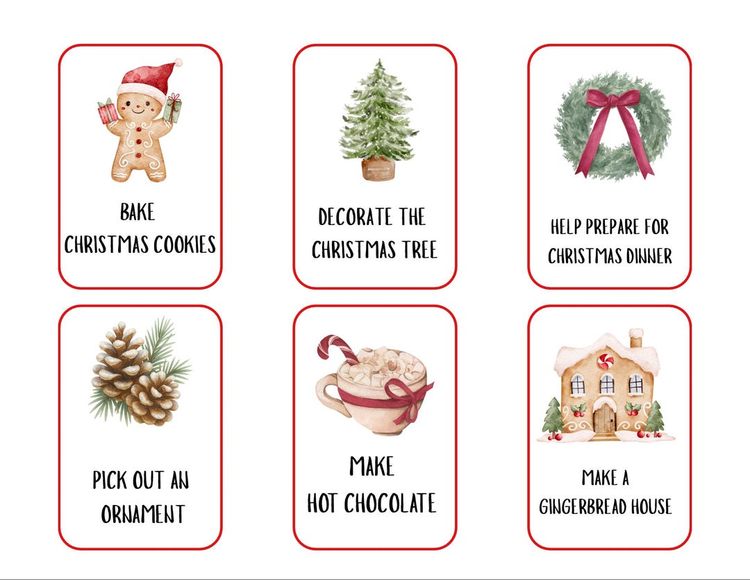 Advent Christmas Cards - Etsy