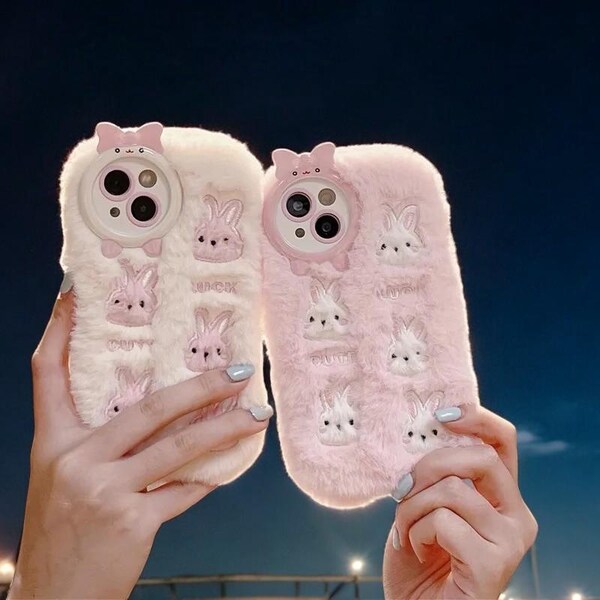 Bunny iPhone Case - Etsy