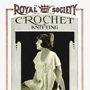 Royal Society Crochet & Knitting #15 C.1920 (PDF - Ebook - Digital ...