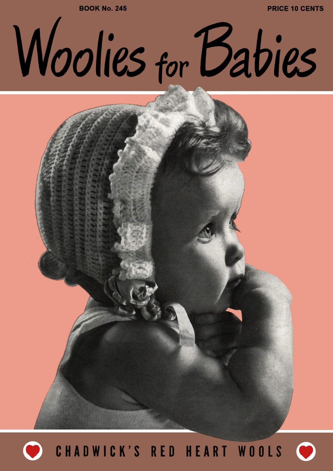 Woolies for Babies, 1940's Patterns for Little Ones - Spool Cotton #245 ...