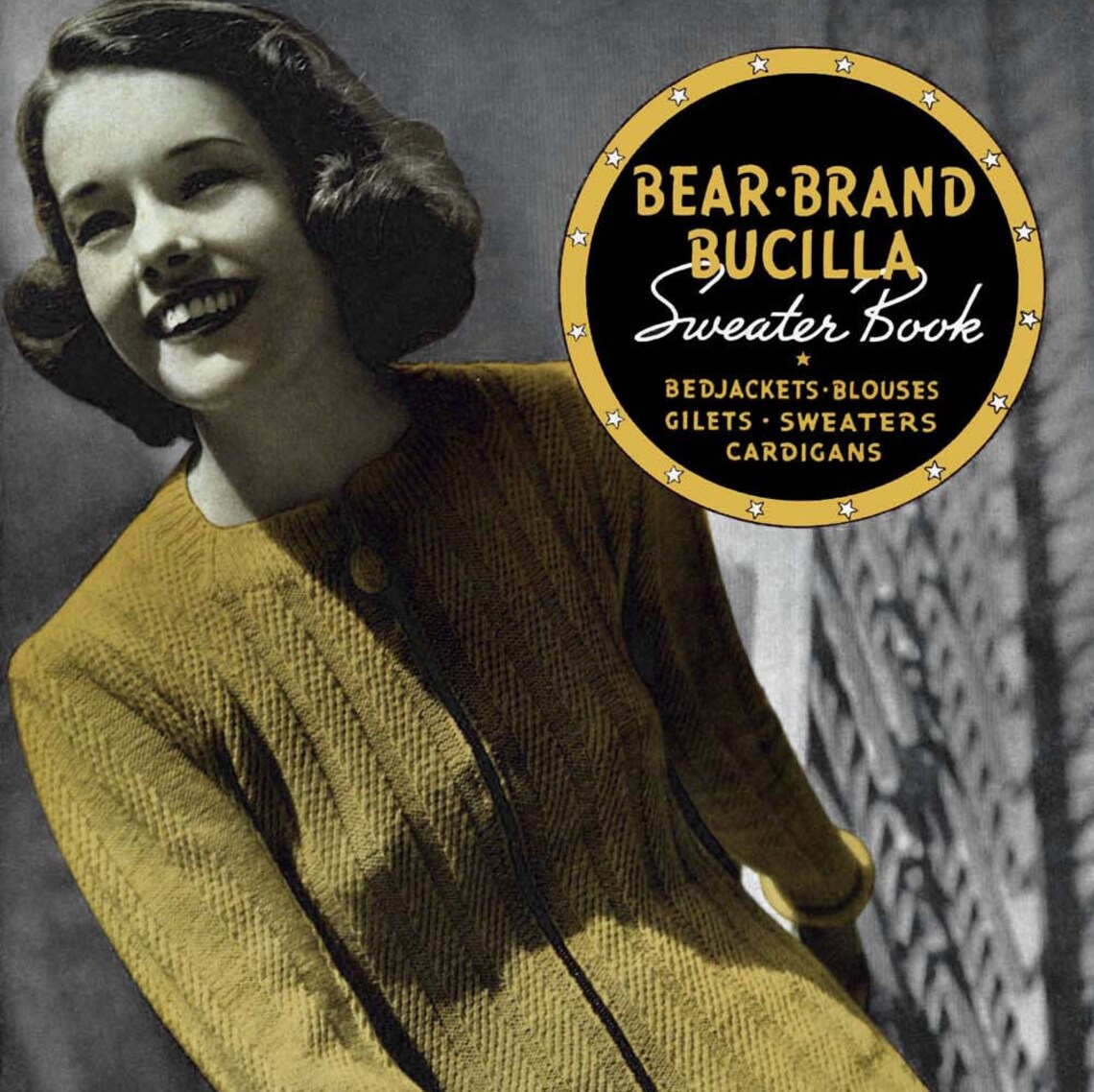 Bear Brand & Bucilla 303 c.1937 Thirties Era Sweater | Etsy
