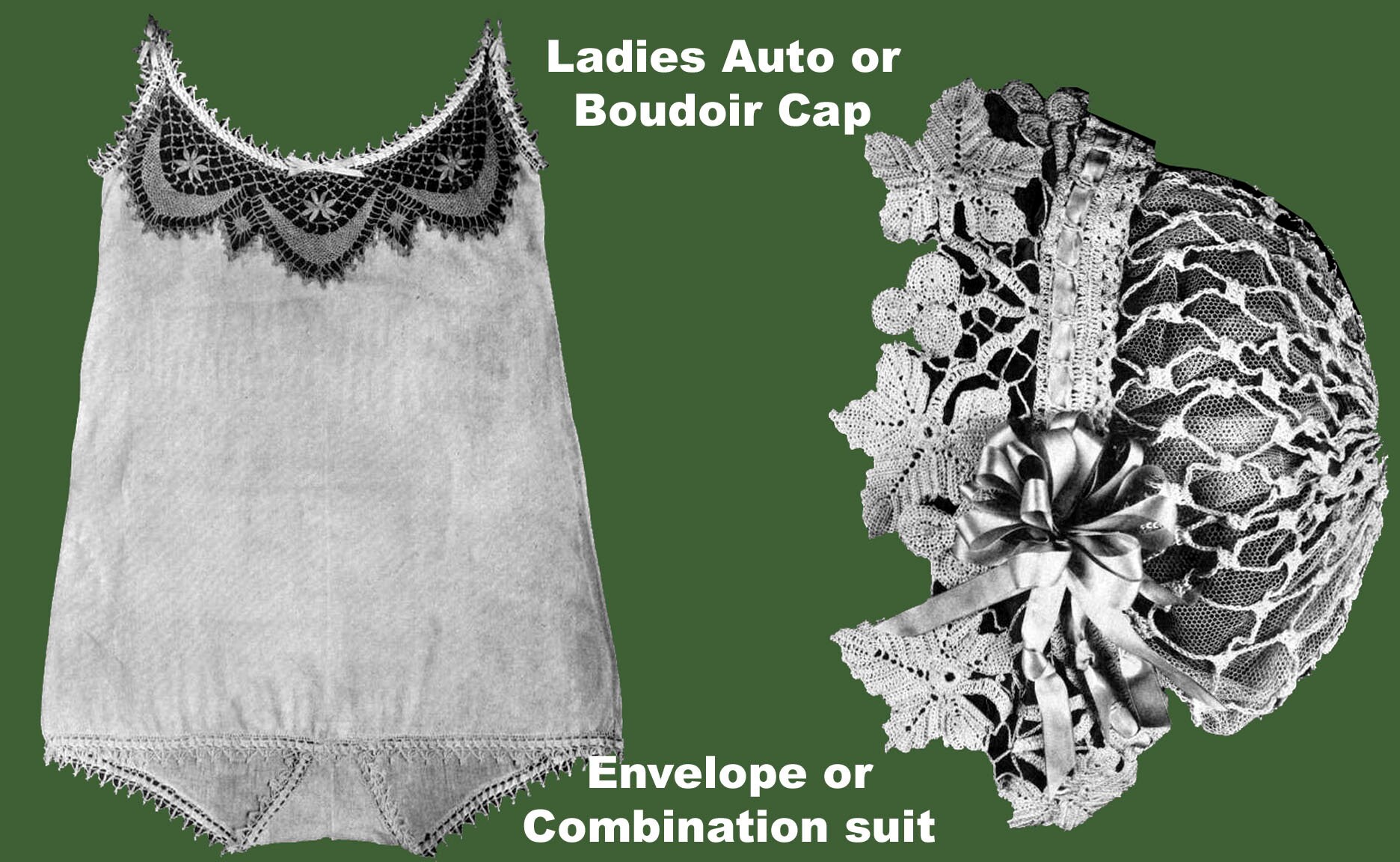Vintage Princess Crochet Lace Yoke Patterns: 1915 E-book (PDF Download ...