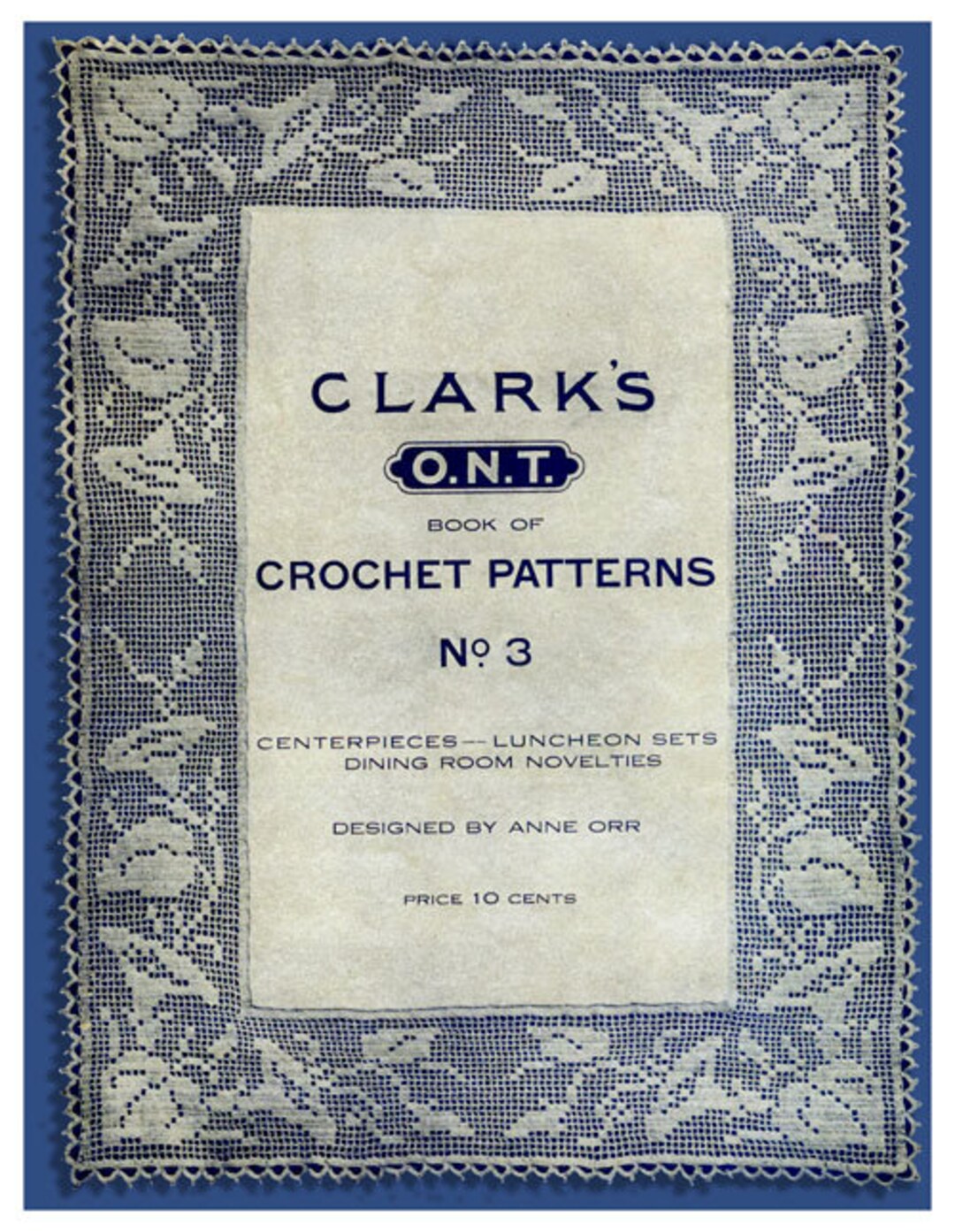 Vintage Crochet Patterns Book by Anne Orr - Clark's ONT 03 (PDF ...