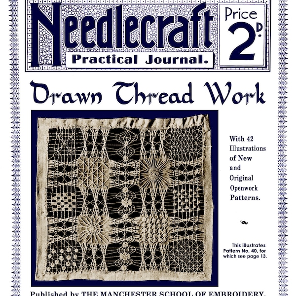 Drawn Thread Work - Etsy