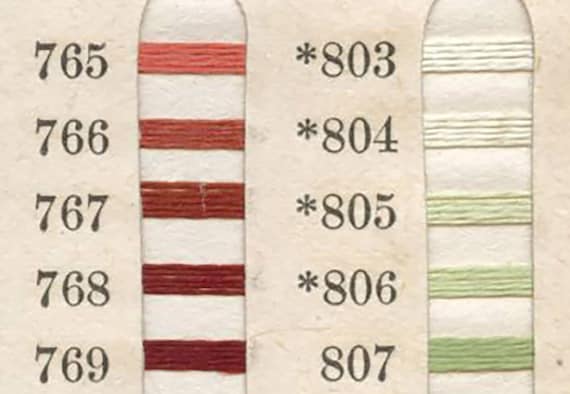 Vintage Yarn Sample Book Nonotuck Corticelli Wash Silk PDF | Etsy