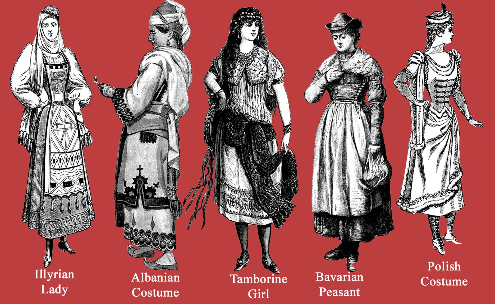 Butterick C.1892 Masquerade and Carnival: Victorian Customs - Etsy