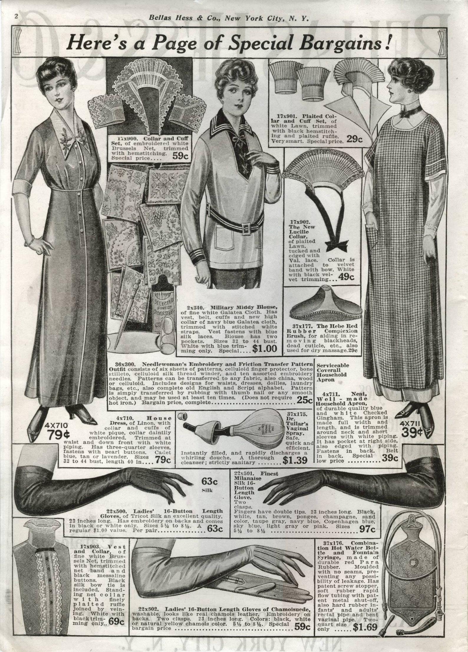 Vintage Catalog - Bellas Hess C.1915 Winter (PDF - Ebook - Digital ...
