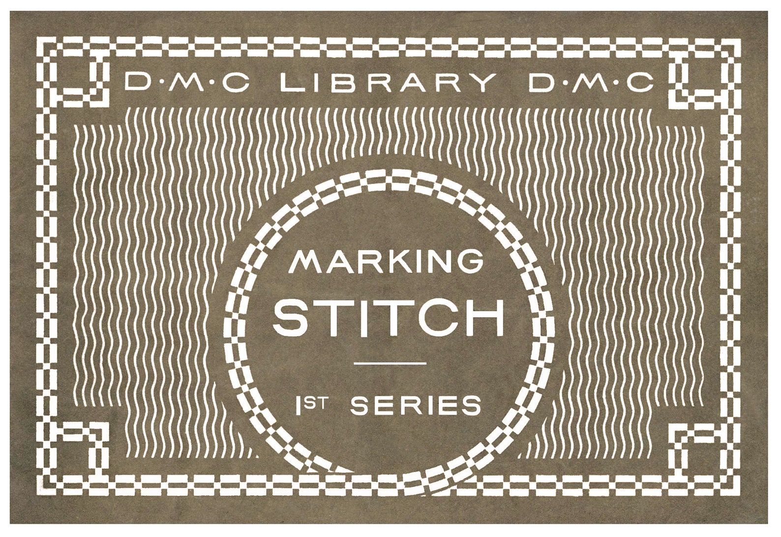 DMC Marking Stitch 1 C.1920 Color Charts and Alphabets Used - Etsy