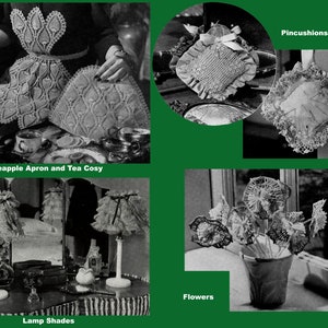 Crochet Gifts and Popular Patterns From the 1940's - Spool Cotton #212 ...