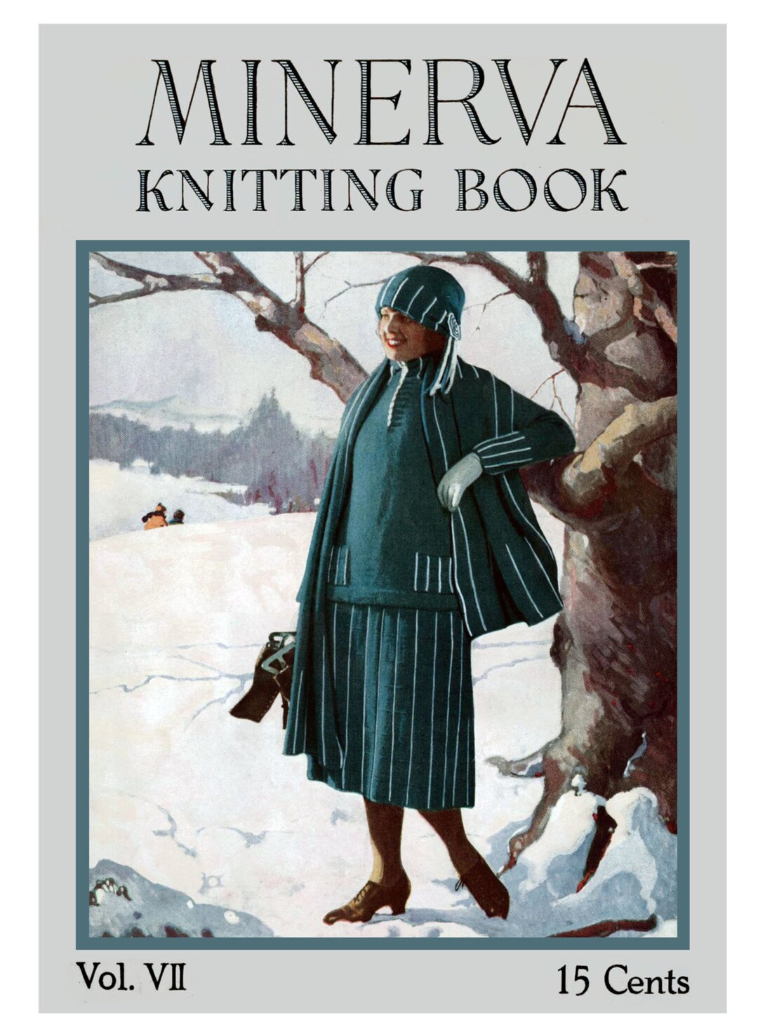 1920s Knitting Patterns: Minerva Winter Fashions (PDF - Digital ...