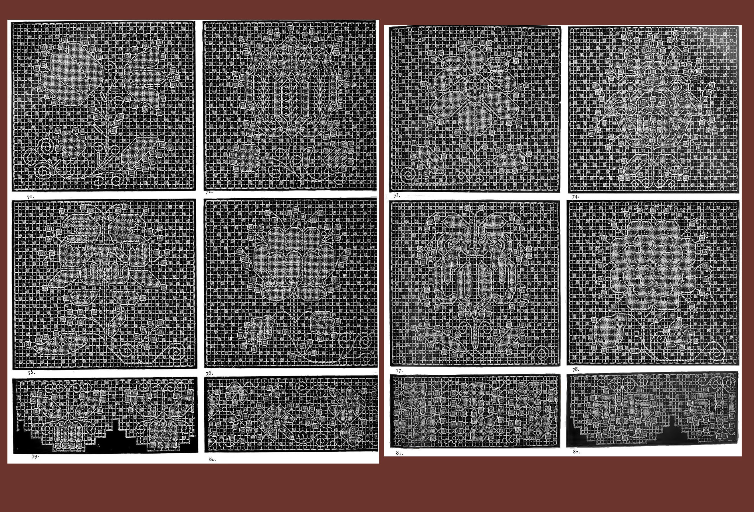DMC Filet Richelieu: Victorian Netting Lace Pattern Book (PDF Ebook) - Etsy