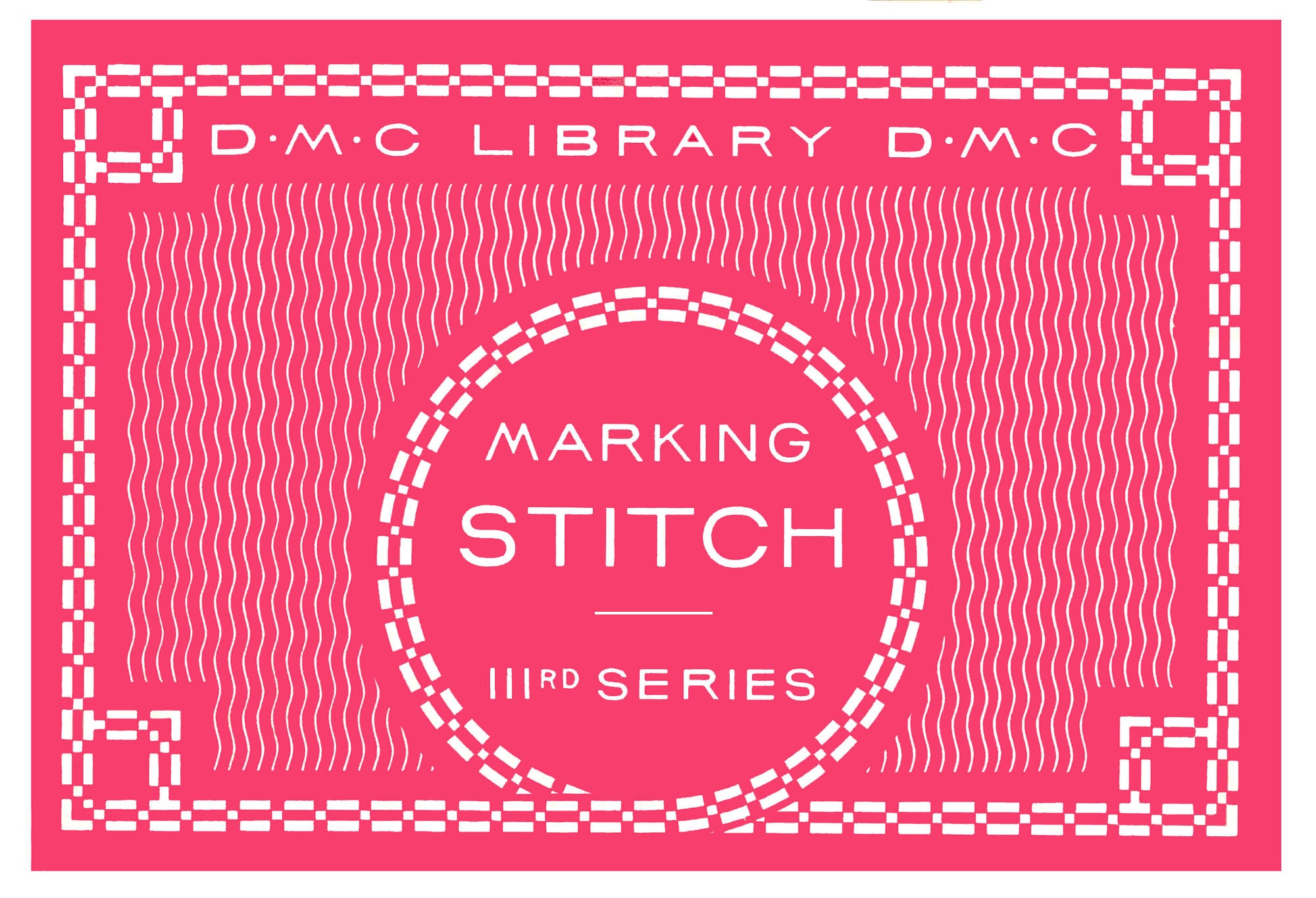 DMC Marking Stitch 3 C.1920 Color Charts and Alphabets Used - Etsy