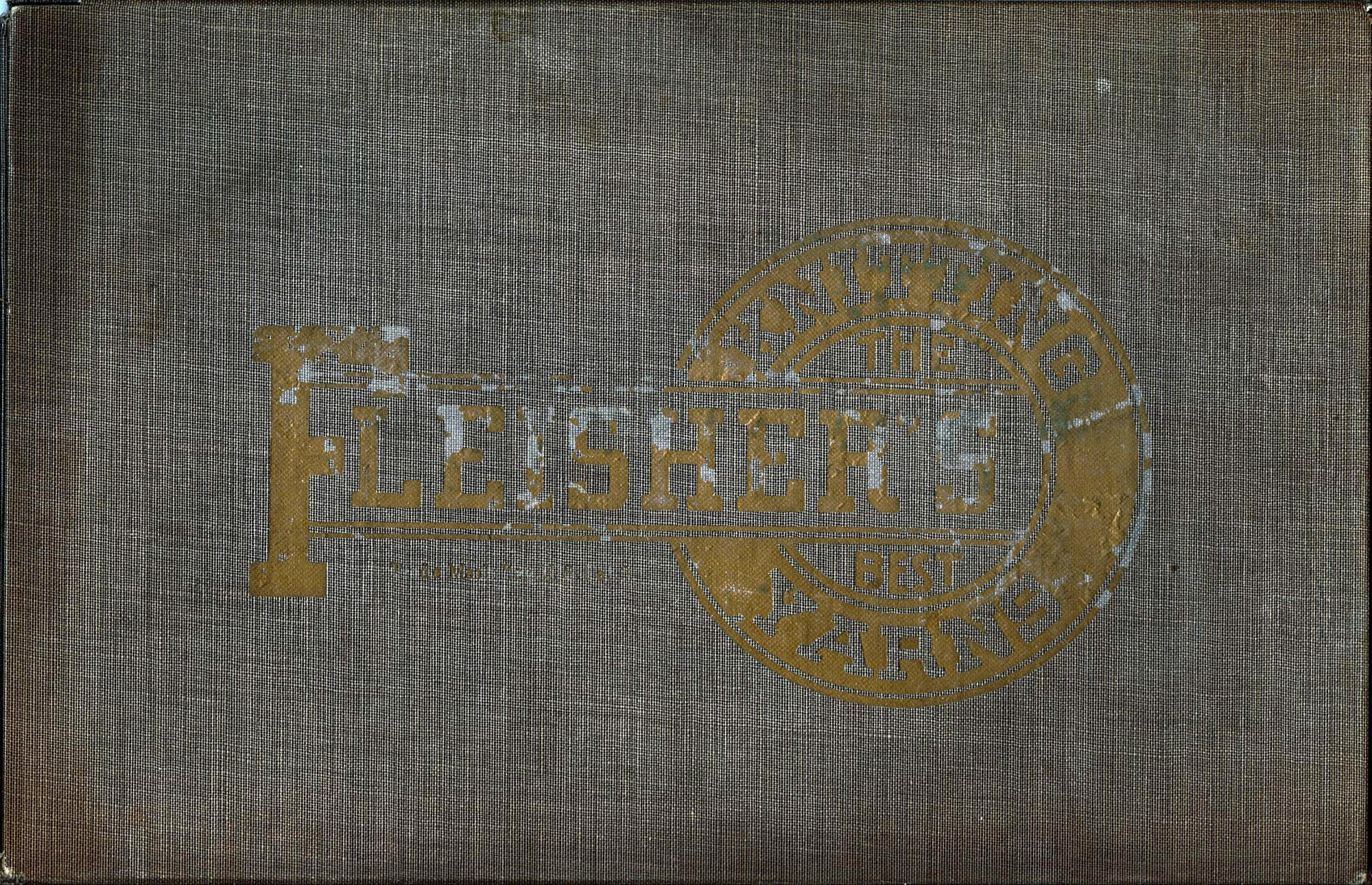 Vintage Yarn Sample Book Fleisher's Knitting Worsted, Spanish, Four ...