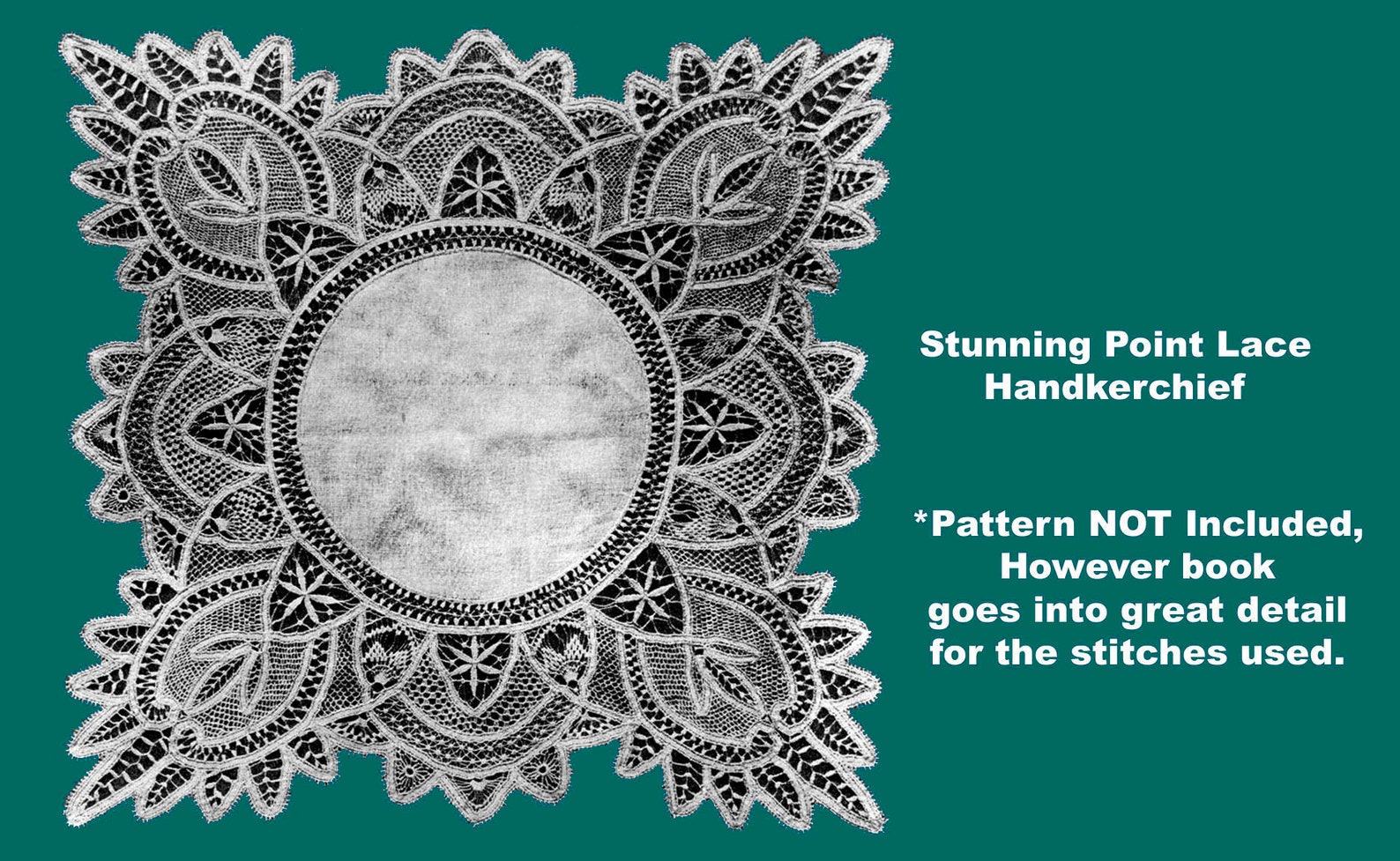 Priscilla Victorian Era How to Make Battenberg & Point Lace | Etsy