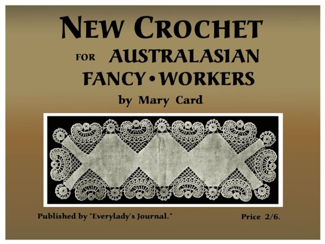 Mary Card C.1920 (PDF - Ebook - Digital Download) Vintage Australian ...