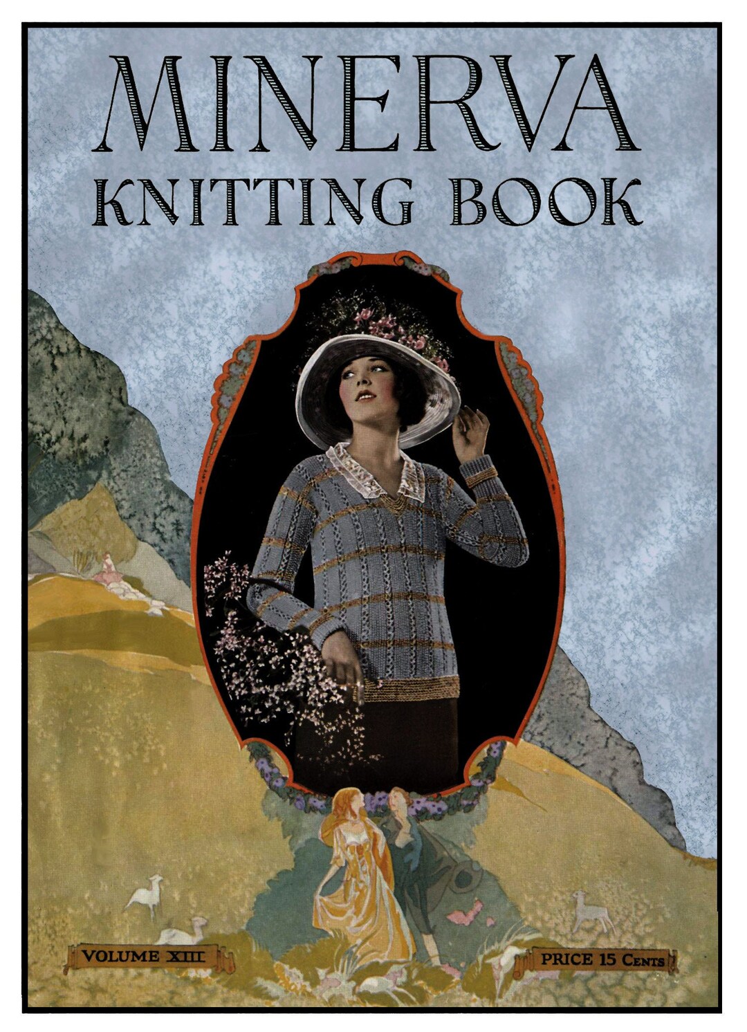 Minerva #13 C.1922 Flirty Vintage Knitting Patterns for Women From the ...