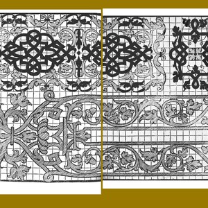 1500's Italian Embroidery Patterns: Renaissance Designs (PDF Ebook) - Etsy