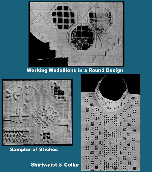 Sara Hadley 2.06 June 1904 Lessons in Hardanger Embroidery & - Etsy