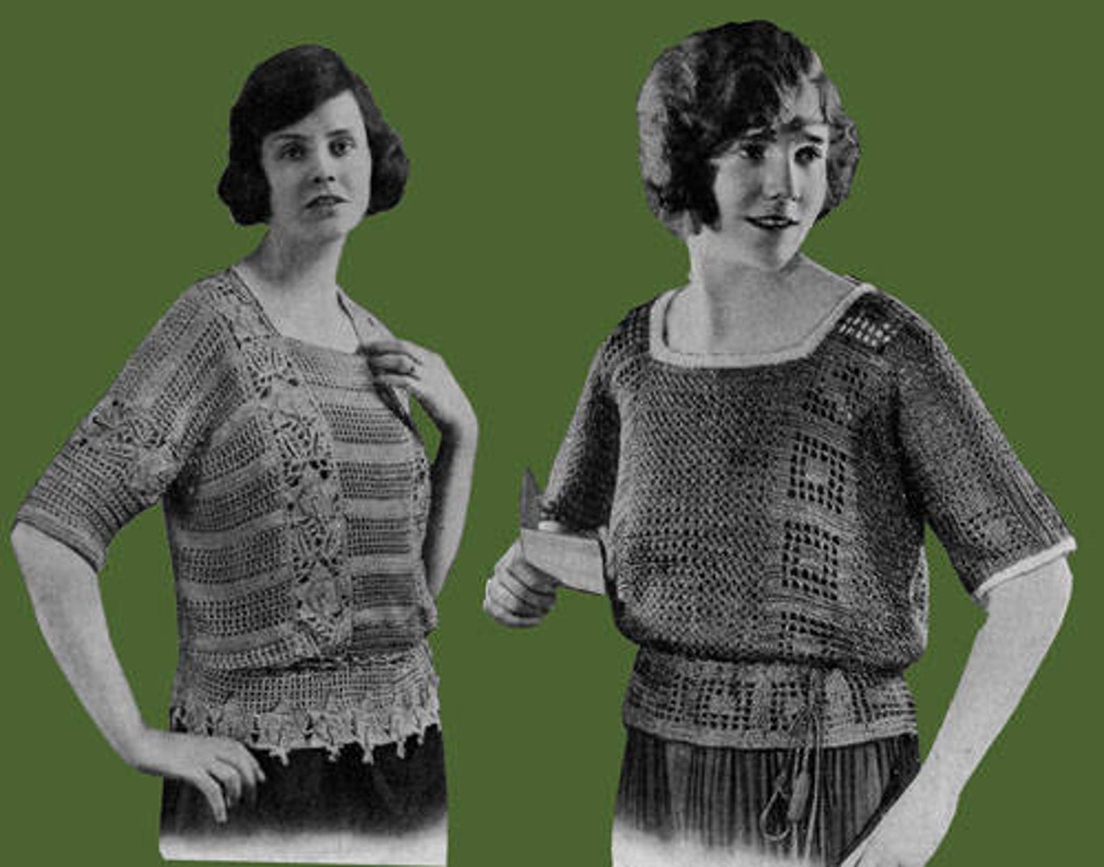Weldon's 6D 85 C. 1920's Vintage Patterns for - Etsy