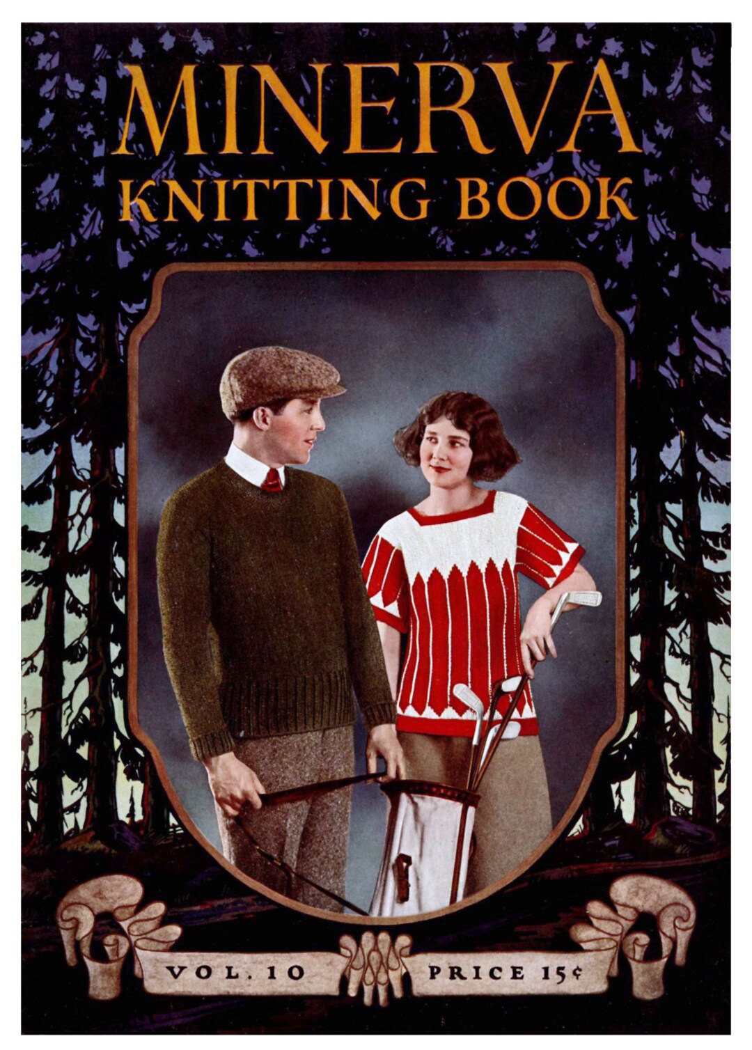 Minerva Book #10 C,1922 Vintage Fashions for Women 1920s Sportswear ...