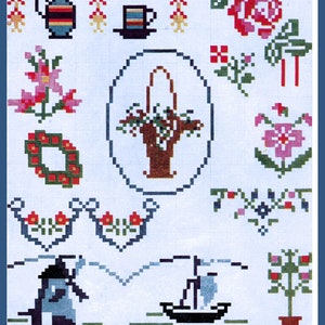 Richardson's #5 C.1916 Vintage Patterns Cross Stitch Book & Filet ...