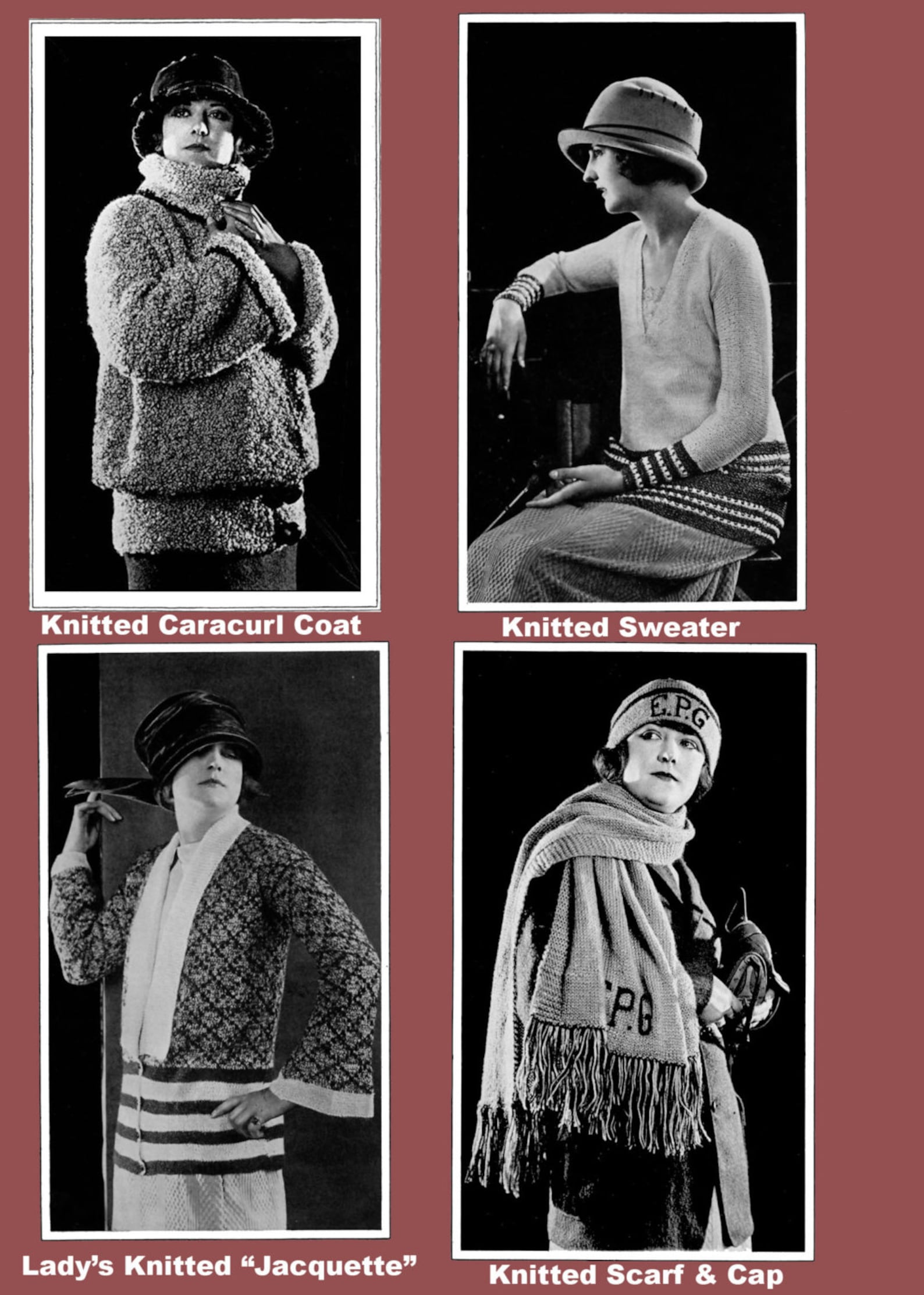 Minerva Knitting Book #18 C.1923 (PDF - Ebook - Digital Download ...