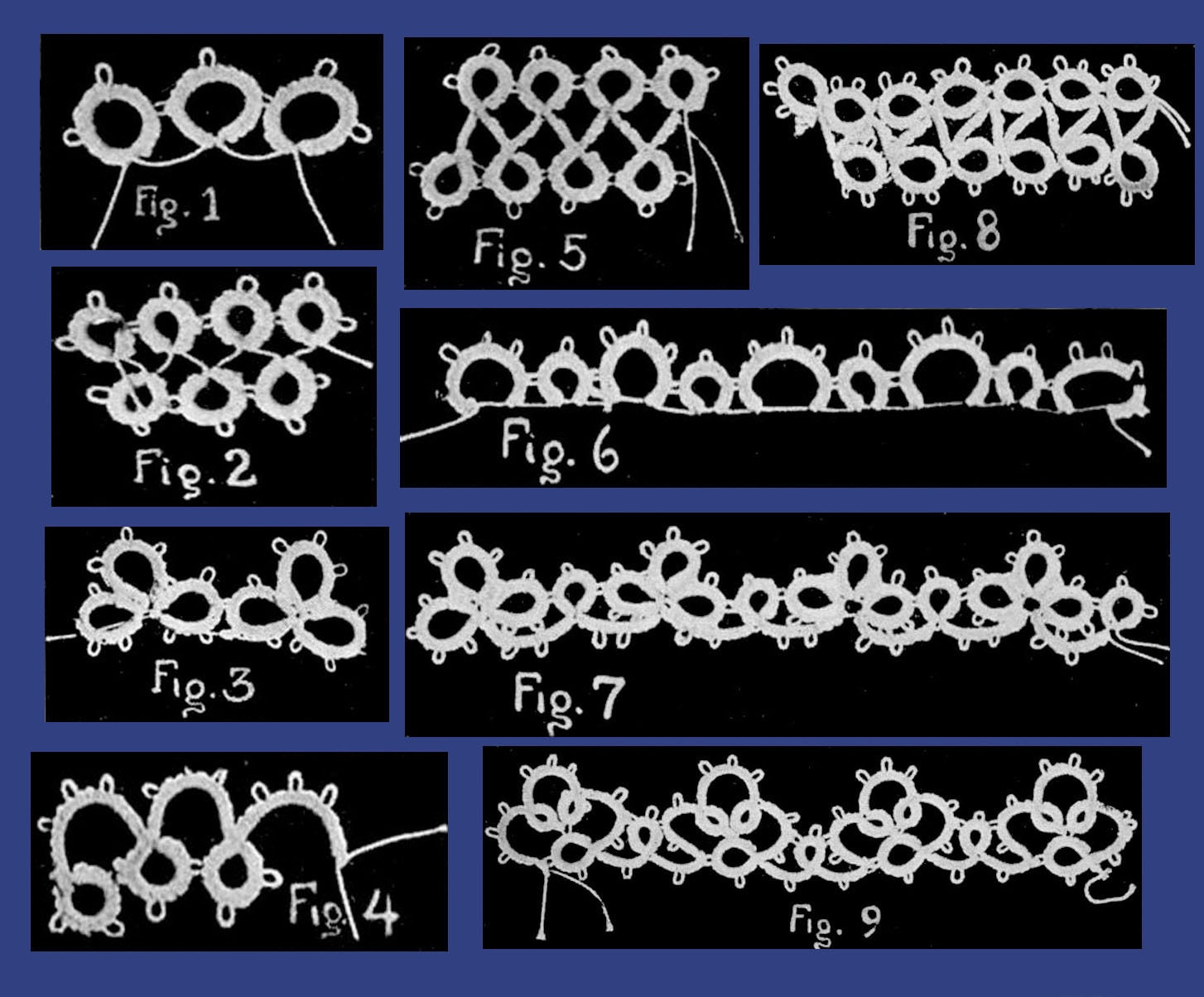 Vintage Tatting Patterns Book: Richardson's #7, C.1916 (PDF Ebook) - Etsy