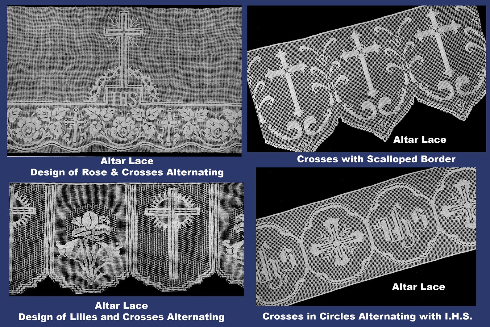 Spool Cotton 131 C.1939 Church Laces in Crochet PDF E-book - Etsy