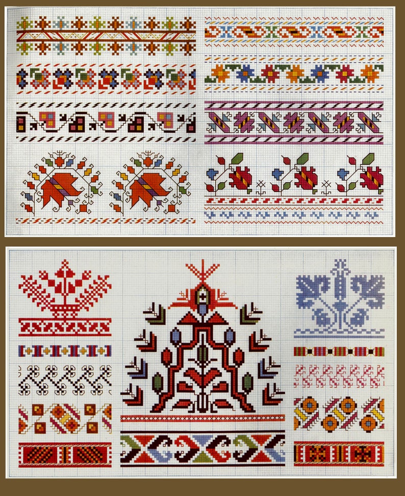 DMC Marking Stitch 3 C.1920 Color Charts and Alphabets Used - Etsy