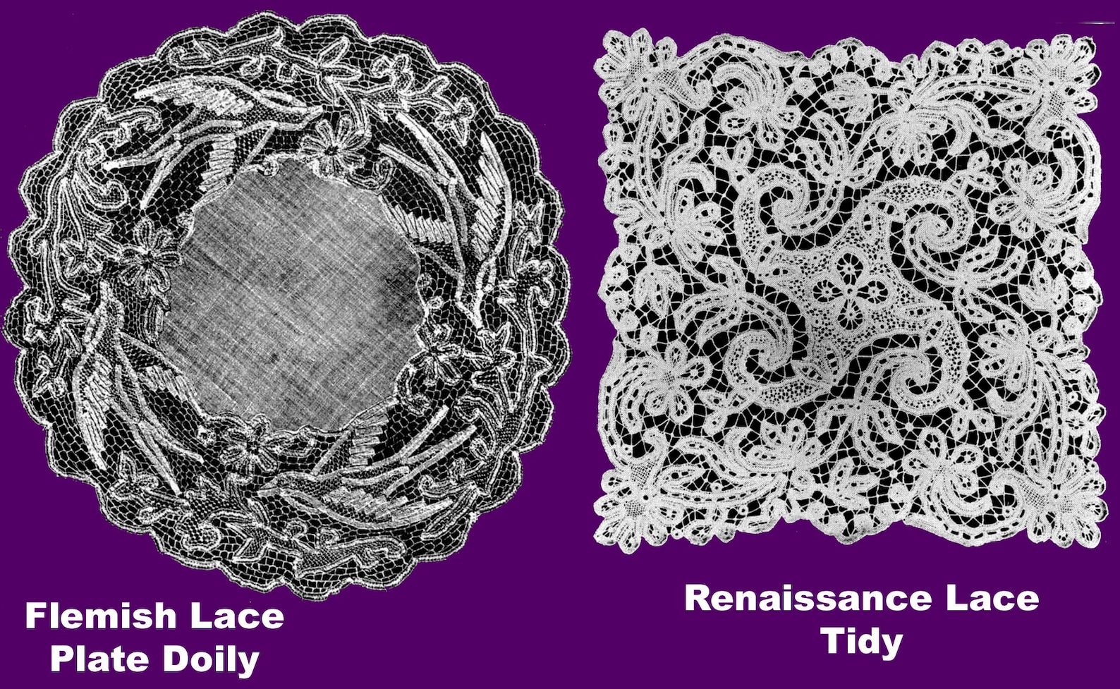 Victorian Lace Making Designs: Butterick 1898 Guide (PDF - Ebook) - Etsy