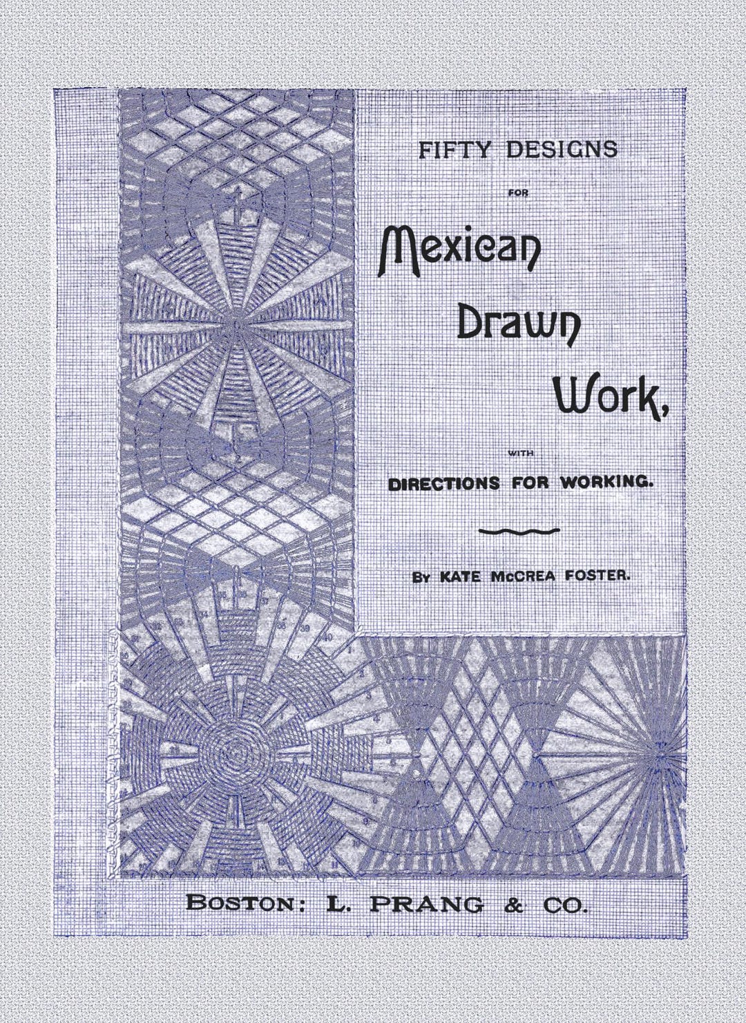 Mexican Drawn Work Embroidery Instructions: Victorian Technique (PDF ...
