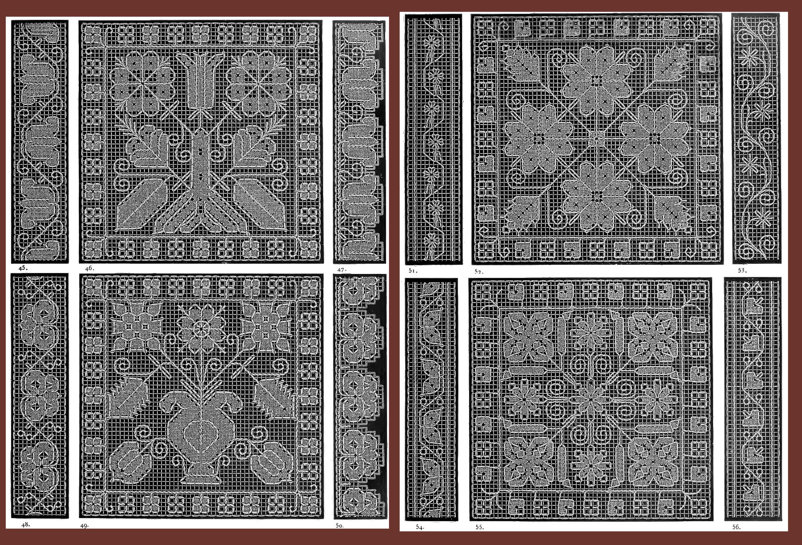 DMC Filet Richelieu: Victorian Netting Lace Pattern Book (PDF Ebook) - Etsy