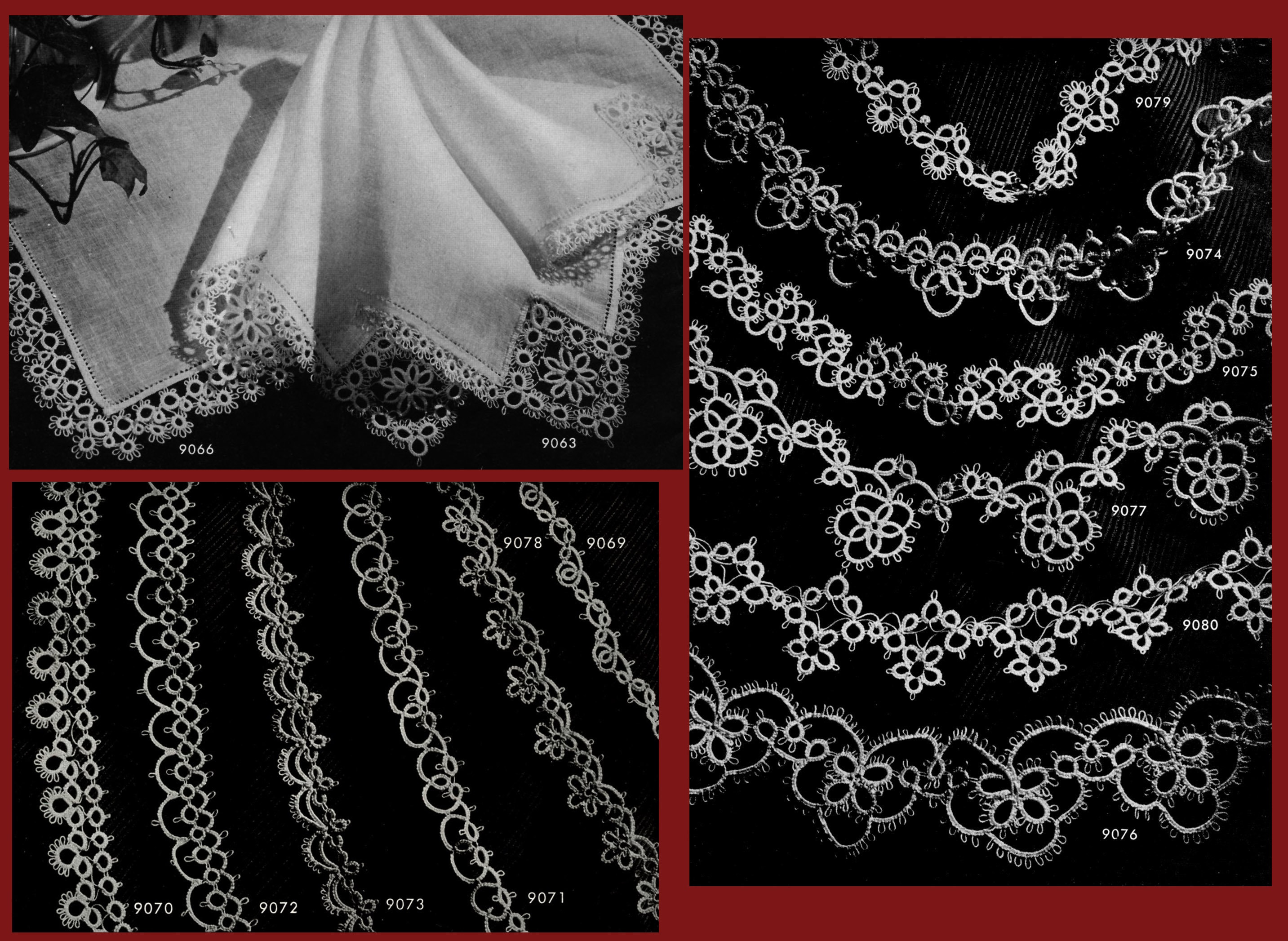 1940's Vintage Tatting Patterns by Spool Cotton #229 C.1945 (PDF E-book ...