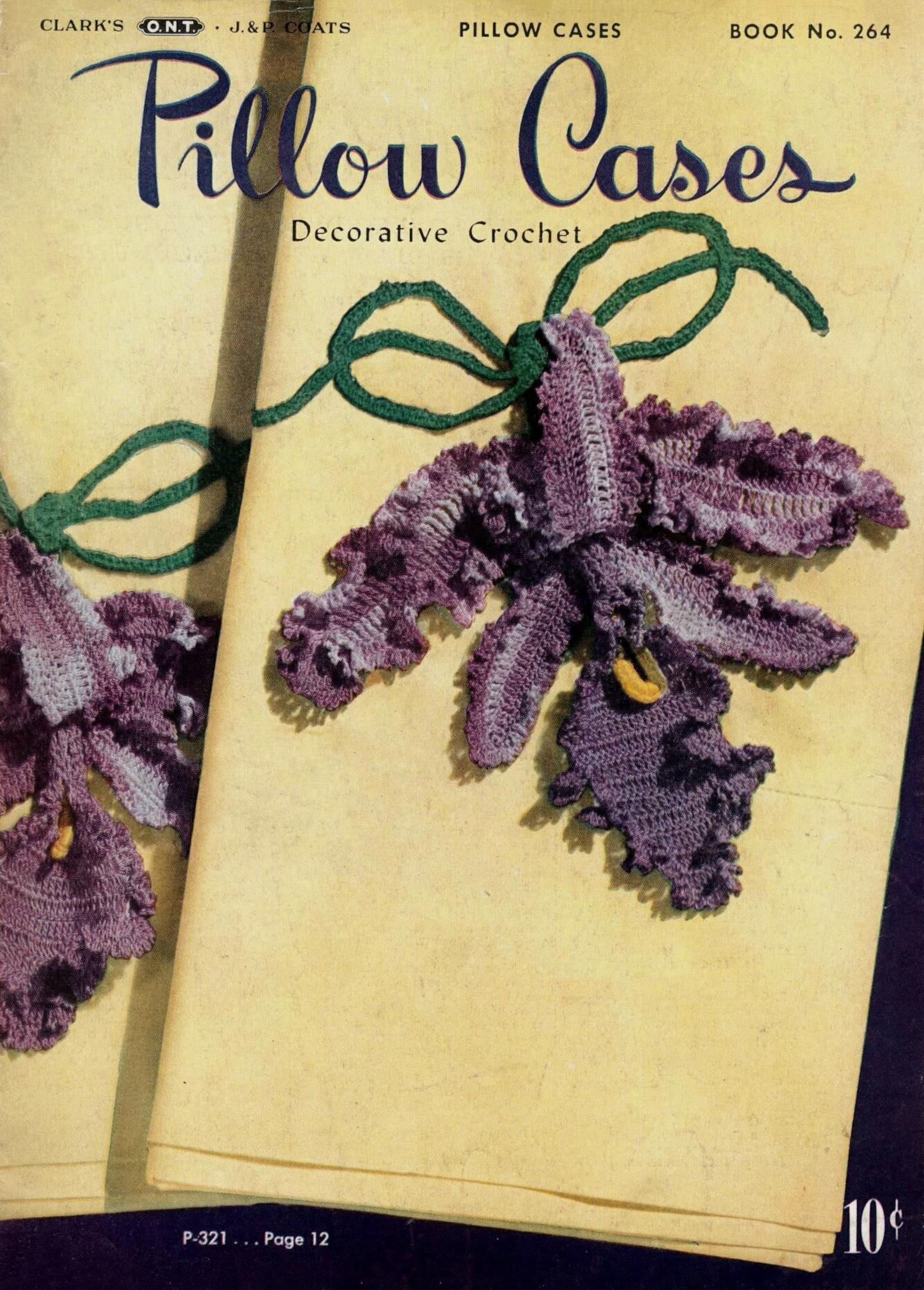 Fancy Crochet Pillow Cases Patterns From the 1940's - Etsy