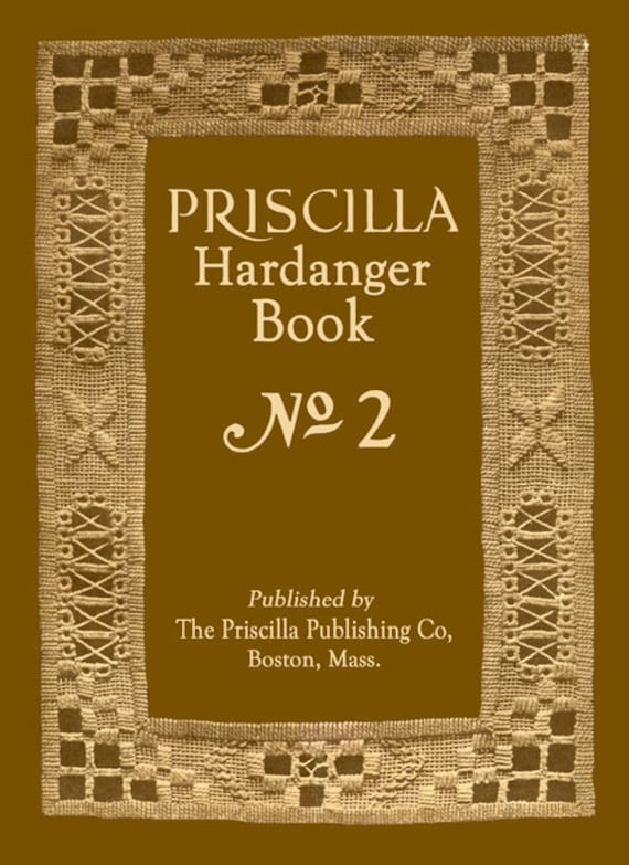Priscilla Hardanger Book 2 C.1924 Vintage Embroidery - Etsy