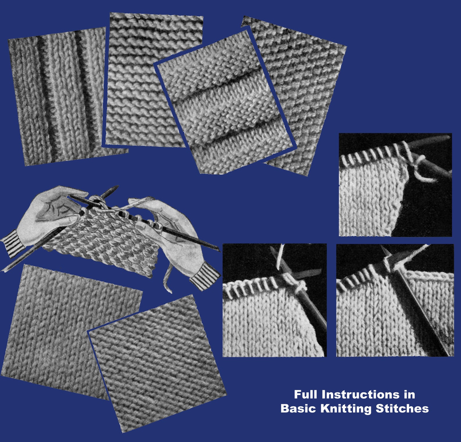 Weldon's 4D 142 C.1939 Children's Knitting - Etsy