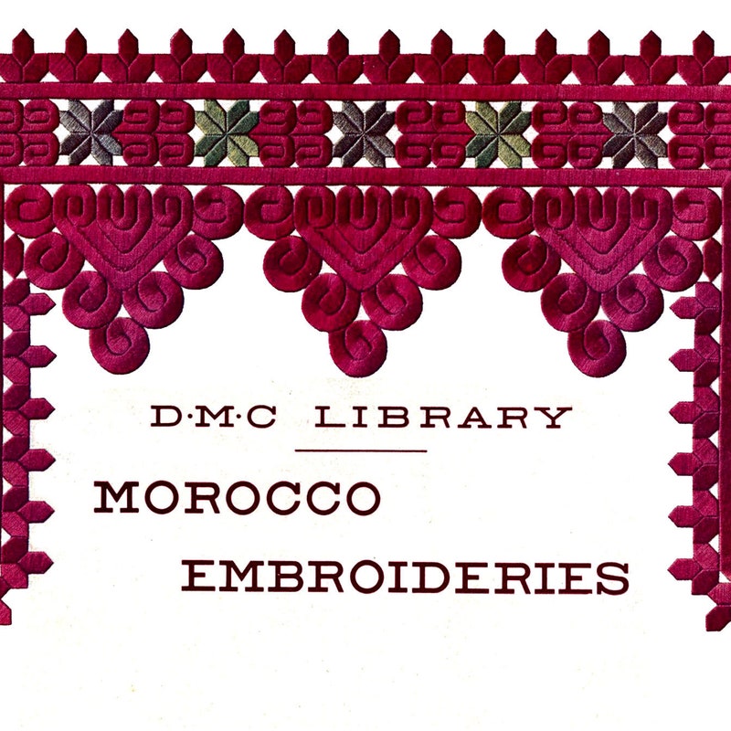 Moroccan Embroidery - Etsy