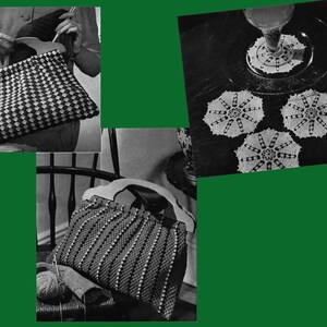 Crochet Gifts and Popular Patterns From the 1940's - Spool Cotton #212 ...